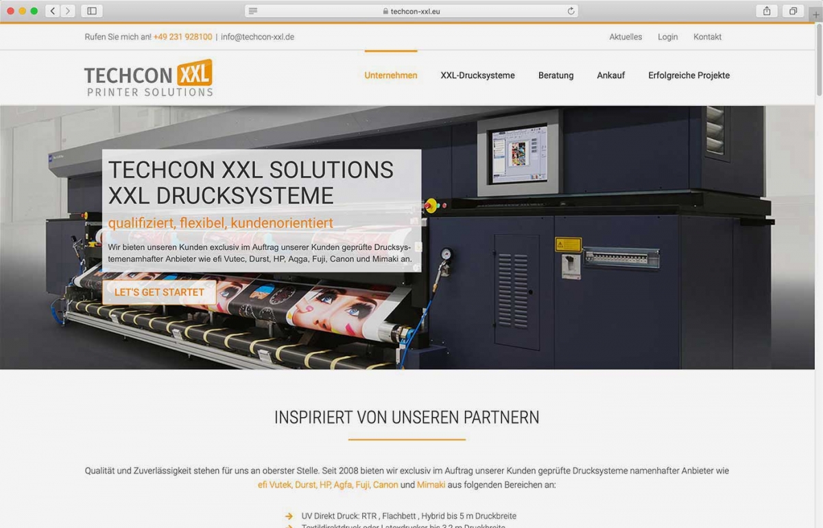 TECHCON XXL PRINTER SOLUTIONS – XXL Printer Solutions UV-Printer, Latex ...