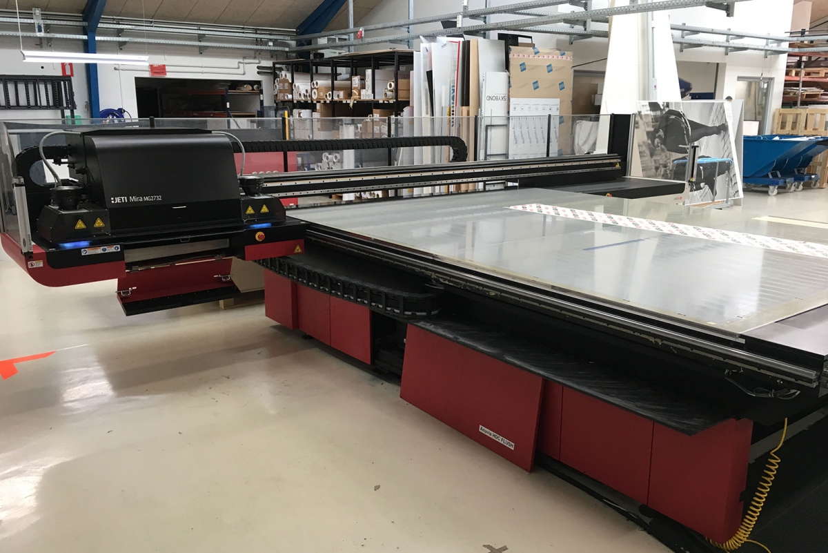 AGFA Jeti Mira 2732 from DK to PL in 2018 – TECHCON XXL PRINTER SOLUTIONS
